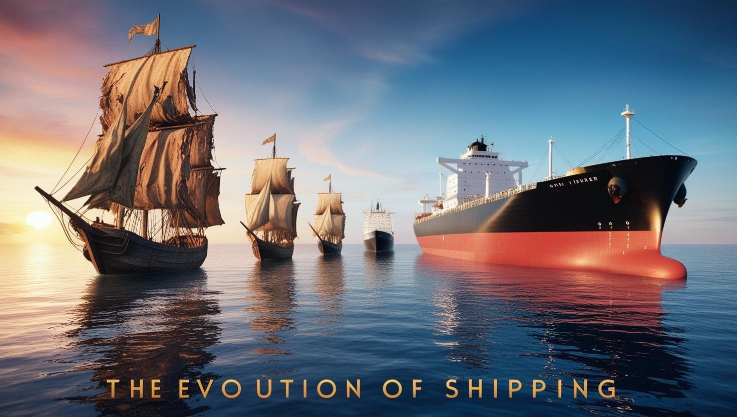 The Evolution of Shipping: From Sailboats to Super Tankers