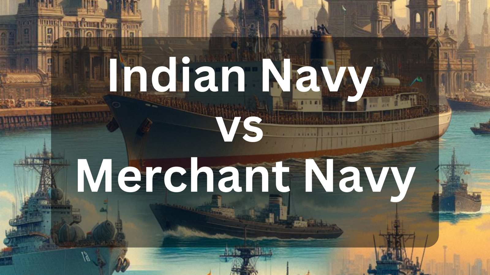 Indian Navy vs Merchant Navy: Mission, Salary, Benefits, & More